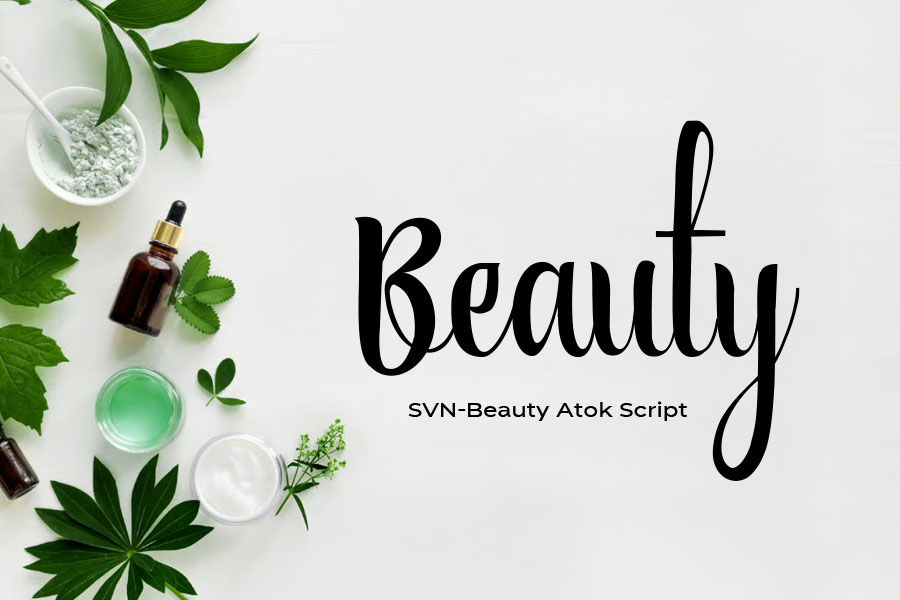 [Tải Miễn Phí] Font SVN Beauty Atok Script – Kiểu Chữ Viết Tay Mềm Mại ...